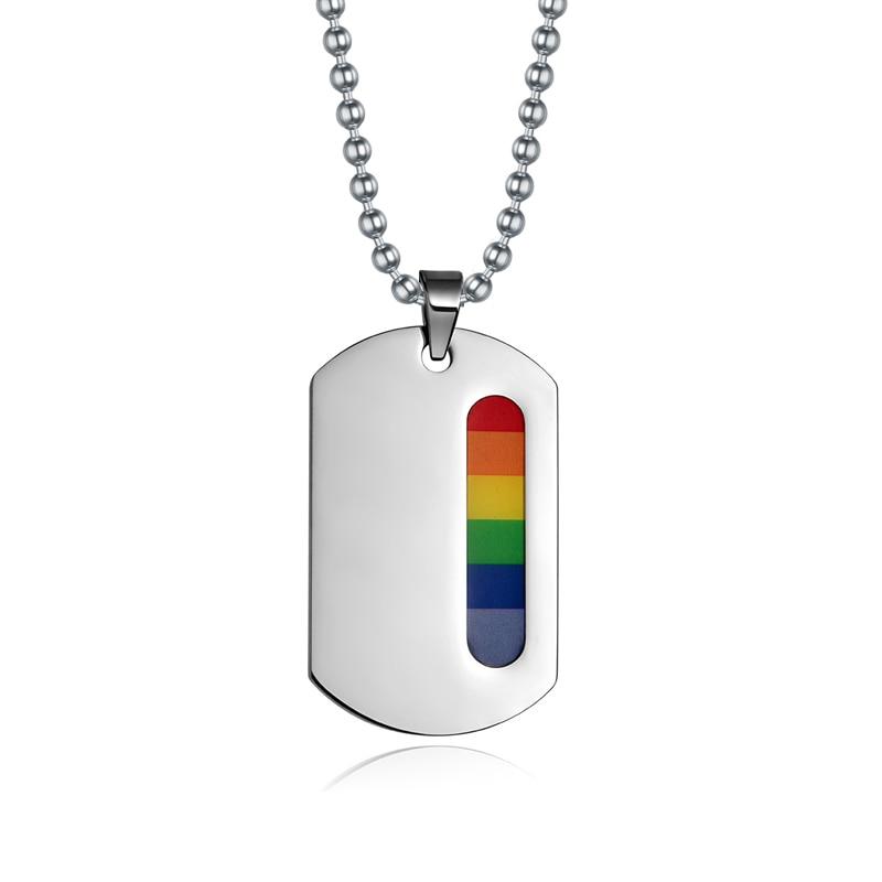 Pride Dog Tags Necklace – versaley